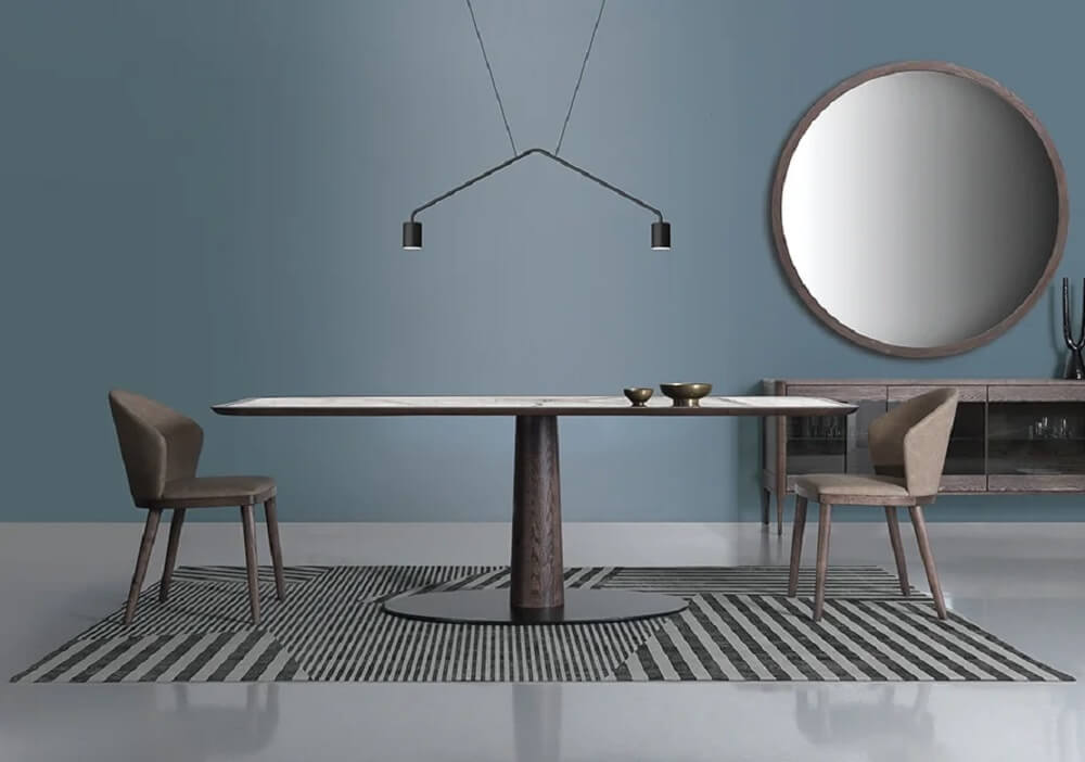 OLIVER.B義大利進口家具｜Diamante 餐桌(220cm) - 晶華傢俱